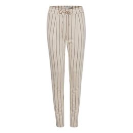 Ichi Hose 'Ruti' Damen Gr&ouml;&szlig;e 34 creme / dunkelbraun