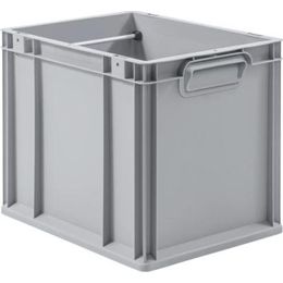 Sch&auml;fer Shop Sch&auml;fer Shop Pure H&auml;ngeregisterbox Serie Economy, geschlossen, Kunststoff, B 400 x T 300 x H 320 mm, 30 l, grau
