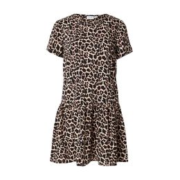 Vila Kleid 'VIMATHILDE' Damen Gr&ouml;&szlig;e 34 creme / sand / schwarz Sommerkleid