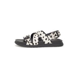 Woden Sandals ' Tea Animal ' female size 39 Black / White