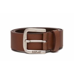 Replay Herren Lederg&uuml;rtel braun 95
