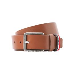 Jack & Jones Jack & Jones Herren Lederg&uuml;rtel &raquo;JACESPO BELT NOOS&laquo; braun 80