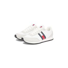 Tommy Jeans Herren Sneaker &raquo;TJM CLASSIC RUNNER&laquo; Freizeitschuh, Halbschuh, Schn&uuml;rer mit Kontrastbes&auml;tzen 42