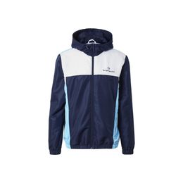 Sergio Tacchini Trainingsjacke 'Granada' Herren Gr&ouml;&szlig;e M navy / himmelblau / wei&szlig;