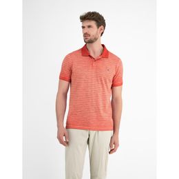 Lerros Herren Lerros Poloshirt mit Logo Stickerei rot 3XL