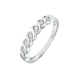 Diamant Leternel Ring Damen Gr&ouml;&szlig;e 50 silber