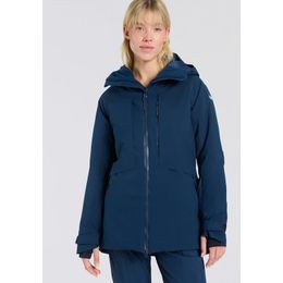 CMP Damen CMP Winterjacke mit Kapuze mit farblich passend gef&uuml;tterter Kapuze, w&auml;rmend, winddicht 46