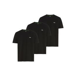 BOSS Green Herren BOSS Green T-Shirt &raquo;Tee 3Pack Regular Fit&laquo; Packung, 3er-Pack, 3 Stretch Jersey Cotton, Logo on Chest, Sparpackung XXL