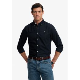 Superdry Herren Langarmhemd &raquo;PREPPY OXFORD L/S SHIRT&laquo; Baumwolle, regular fit schwarz XL, N-Gr