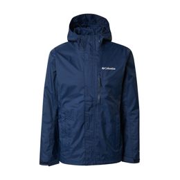 Columbia Outdoorjacke 'Pouring Adventure' Herren Gr&ouml;&szlig;e M dunkelblau / wei&szlig;