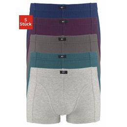 H.I.S. H.I.S Kinder Boxer &raquo;Boxershorts f&uuml;r Jungen&laquo; Packung, 5 Stk. unifarben, mit Markenlabel, Baumwollmischung bunt 92, 5 Stk.