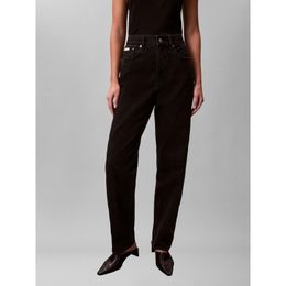 Calvin Klein Jeans Damen Gerade Jeans Regular fit schwarz 26, N-Gr