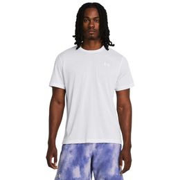 Under Armour Herren T-Shirt &raquo;UA LAUNCH SHORTSLEEVE&laquo; mit Rundhalsausschnitt, aus elastischem Material, Kurzarm wei&szlig; XL