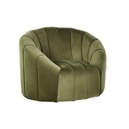 Beliani Sessel MALUNG in Gr&uuml;n - (W) 79 x (H) 67 x (L) 79 cm | Gr.: onesize