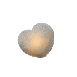 MARELIDA LED Herz Leuchtherz Grabherz Dekoherz Muttertag 13cm Timer Grabschmuck | Gr.: onesize