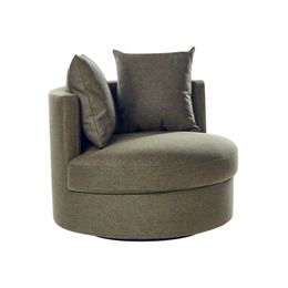 Beliani Sessel DALBY in Gr&uuml;n - (W) 82 x (H) 61 x (L) 82 cm | Gr.: onesize