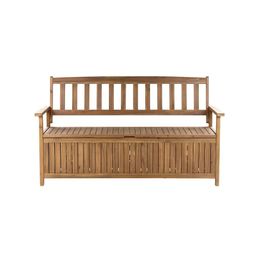 Beliani Gartenbank SOVANA in Braun - (W) 160 x (H) 91 x (L) 60 cm | Gr.: onesize