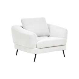 Beliani Sessel KJAER in Wei&szlig;/Schwarz - (W) 100 x (H) 100 x (L) 100 cm | Gr.: onesize
