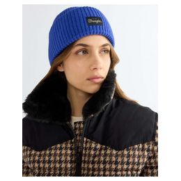M&uuml;tze Ribbed Wool in Wrangler Blue | Gr.: onesize