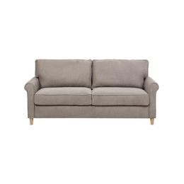 Beliani 3-Sitzer Sofa RONNEBY in Braun - (W) 190 x (H) 88 x (L) 78 cm | Gr.: onesize