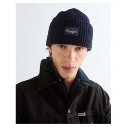 Wrangler M&uuml;tze Ribbed Wool in Navy | Gr.: onesize