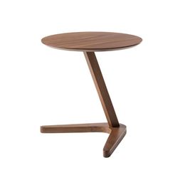 home24 Beistelltisch Chicky in Walnuss | Gr.: onesize