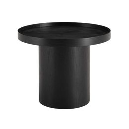 home24 Beistelltisch BOURAPIL in Eiche Schwarz | Gr.: onesize