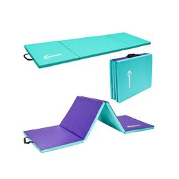 Eyepower Weichbodenmatte 180*60*3cm mint/aubergine | Gr.: onesize