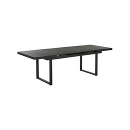 Beliani Esstisch VALCANETTO in Schwarz - (W) 90 x (H) 84 x (L) 180 cm | Gr.: onesize