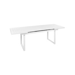 Beliani Esstisch VALCANETTO in Wei&szlig; - (W) 90 x (H) 84 x (L) 180 cm | Gr.: onesize