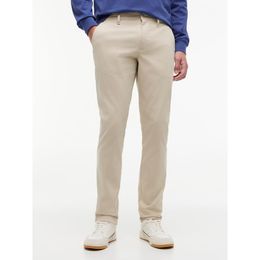 Tommy Jeans Herren Chinohose &raquo;SCANTON&laquo; slim fit, Twill beige 33, L&auml;nge 34