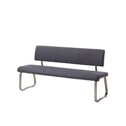 home24 Sitzbank Marco II in Anthrazit / Schwarz | Gr.: onesize