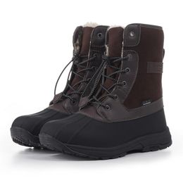 Luhta Damen Winterboots &raquo;TUTTU MS&laquo; wasserdicht, gef&uuml;ttert, mit Gummilaufsohle, mit Schnellverschluss braun 41