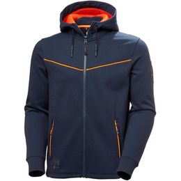 Helly Hansen Hoodie "Chelsea Evo Zip Hoodie" in Blau | Gr.: M