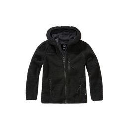 Brandit Fleece Jacket in black | Gr.: S