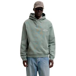Jack & Jones Jack & Jones Sweatshirt JORNORREBRO TYPO BACK SWEAT HOOD in Gr&uuml;n | Gr.: XL
