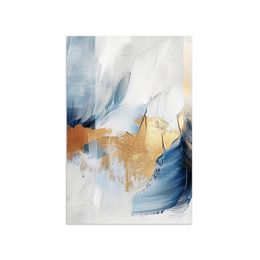 OnlyWow Poster Abstrakt gold | Gr.: 20x30-cm