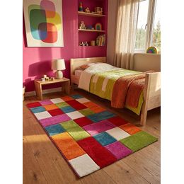 KADIMA DESIGN Kinderteppich Kinder-Motiv Kinderzimmer pflegeleicht Spielzimmer in Mehrfarbig | Gr.: 80 x 150 cm