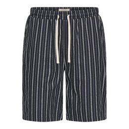 Blend Herren Bermudas &raquo;BHMAXIM RELX EASYPULL WOVENSHS&laquo; aus Baumwolle, Relaxed Fit, mit Kordelverschluss, kniefrei geschnitten schwarz-wei&szlig; 3XL, N-Gr