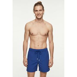 Reebok Herren Badeshorts &raquo;Tanner&laquo; mit seitlichen Taschen und Logoschriftzug blau XL, N-Gr
