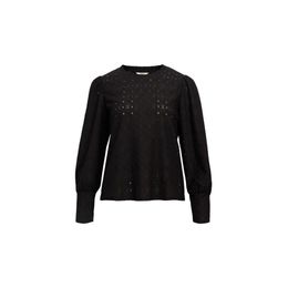 Object Langarmshirt in Black | Gr.: M