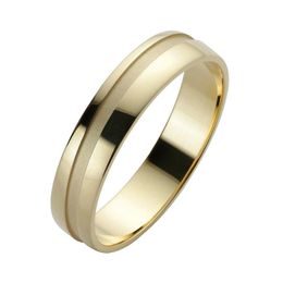 Firetti Unisex Trauring &raquo;Schmuck Geschenk Gold 585 Hochzeit Ehering Trauring "LIEBE"&laquo; Made in Germany, wahlweise mit oder ohne Brillant gold 17, ohne 