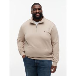 Tommy Hilfiger Big & Tall Tommy Hilfiger Big & Tall Herren Sweatshirt &raquo;BT-ESSENTIAL TERRY NEW 1/4 ZIP&laquo;, Gro&szlig;e Gr&ouml;&szlig;en 3XL