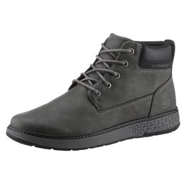 Skechers Herren Schn&uuml;rboots &raquo;GARLAN&laquo; , Schn&uuml;rstiefel, Boots mit d&auml;mpfender Sohlentechnologie grau 46