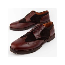 Purapiel Schn&uuml;rschuhe Herac in Braun | Gr.: 40