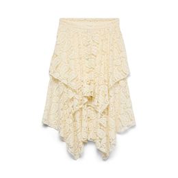 V&eacute;ro Moda Vero Moda Asymmetrischer Rock in Birch | Gr.: XS