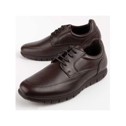 Purapiel Schn&uuml;rschuhe Unterw&auml;sche Komodo in Braun | Gr.: 41