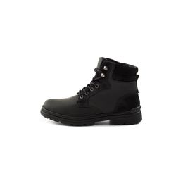 Camel Active Schn&uuml;rboot mit warmem Futter in Schwarz | Gr.: 46