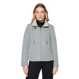 Gil Bret Damen Outdoorjacke mit Kapuze mit Kapuze grau 48