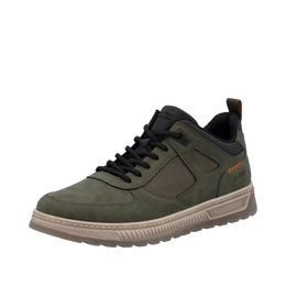 Rieker Herren Sneaker Schn&uuml;rschuh, Halbschuh, Outdoorschuh mit gepolstertem Schaftrand schwarz 45